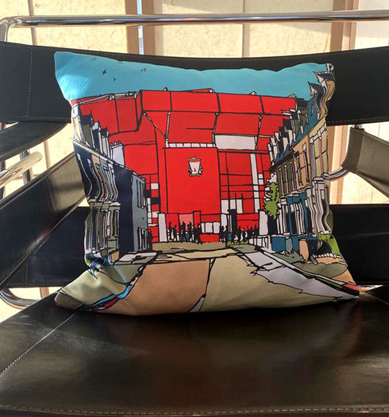 Liverpool - Anfield Cushion – URBAN COLOURS