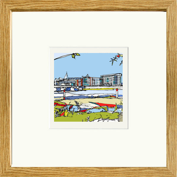 Madejski Stadium Print | Reading Print | Reading Gift | URBAN COLOURS