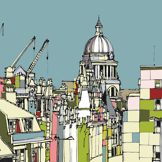 City skyline, Nottingham – URBAN COLOURS